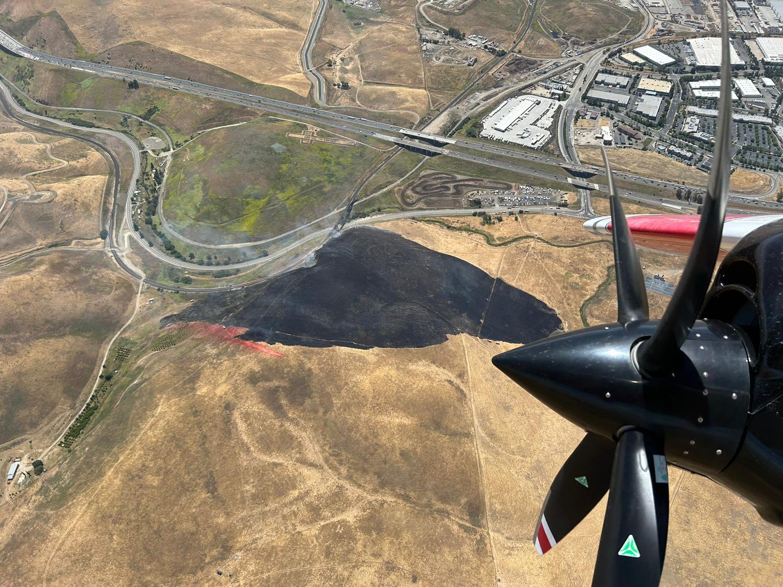 Crews contain 44-acre fire on Altamont north of I-580 - Livermore Vine