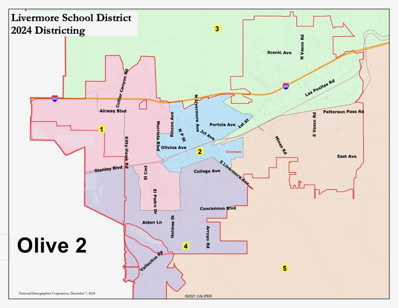 LVJUSD board approves map for by-trustee area elections - Livermore Vine